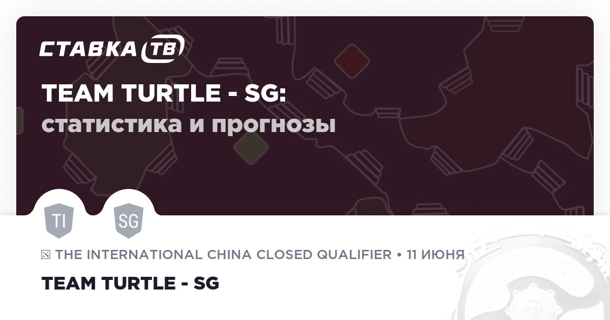 TEAM TURTLE — Spiky Gaming: прогнозы 11 июня 2024 | СТАВКА ТВ