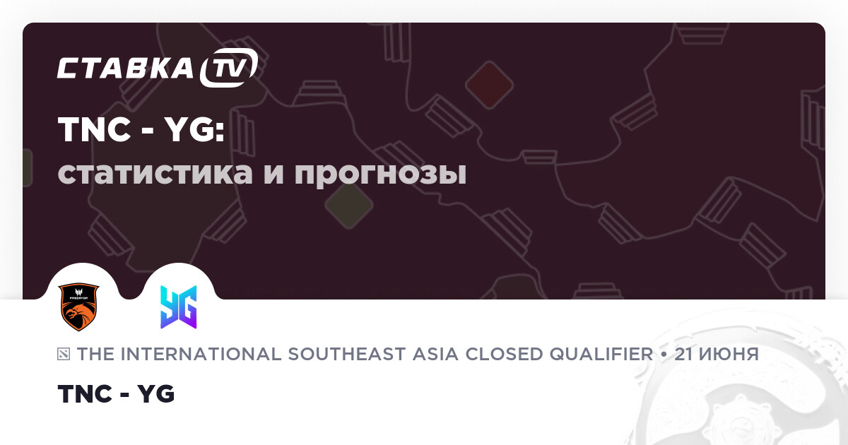 TNC Predator — Yangon Galacticos: прогнозы 21 июня 2024 | СТАВКА ТВ