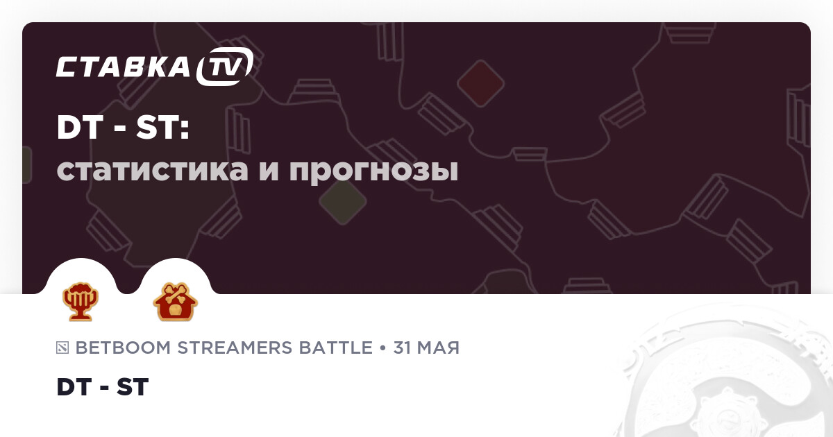 dyrachyo Team - Stray Team: прогнозы 31 мая 2025 | СТАВКА TV